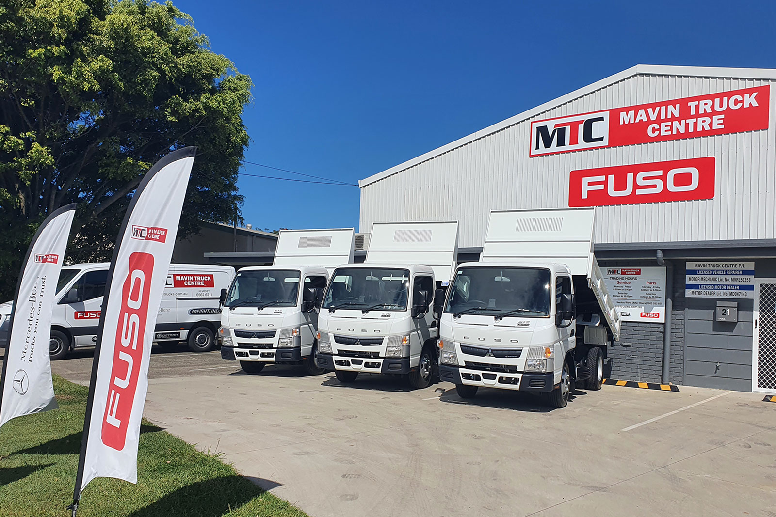 Looking for a new tipper? 2021 Fuso Canter 615 factory tippers now in ...