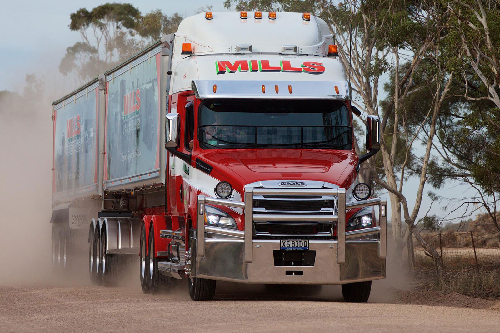 New Cascadia returning 1.62km per litre while running 91 Tonne loads of ...