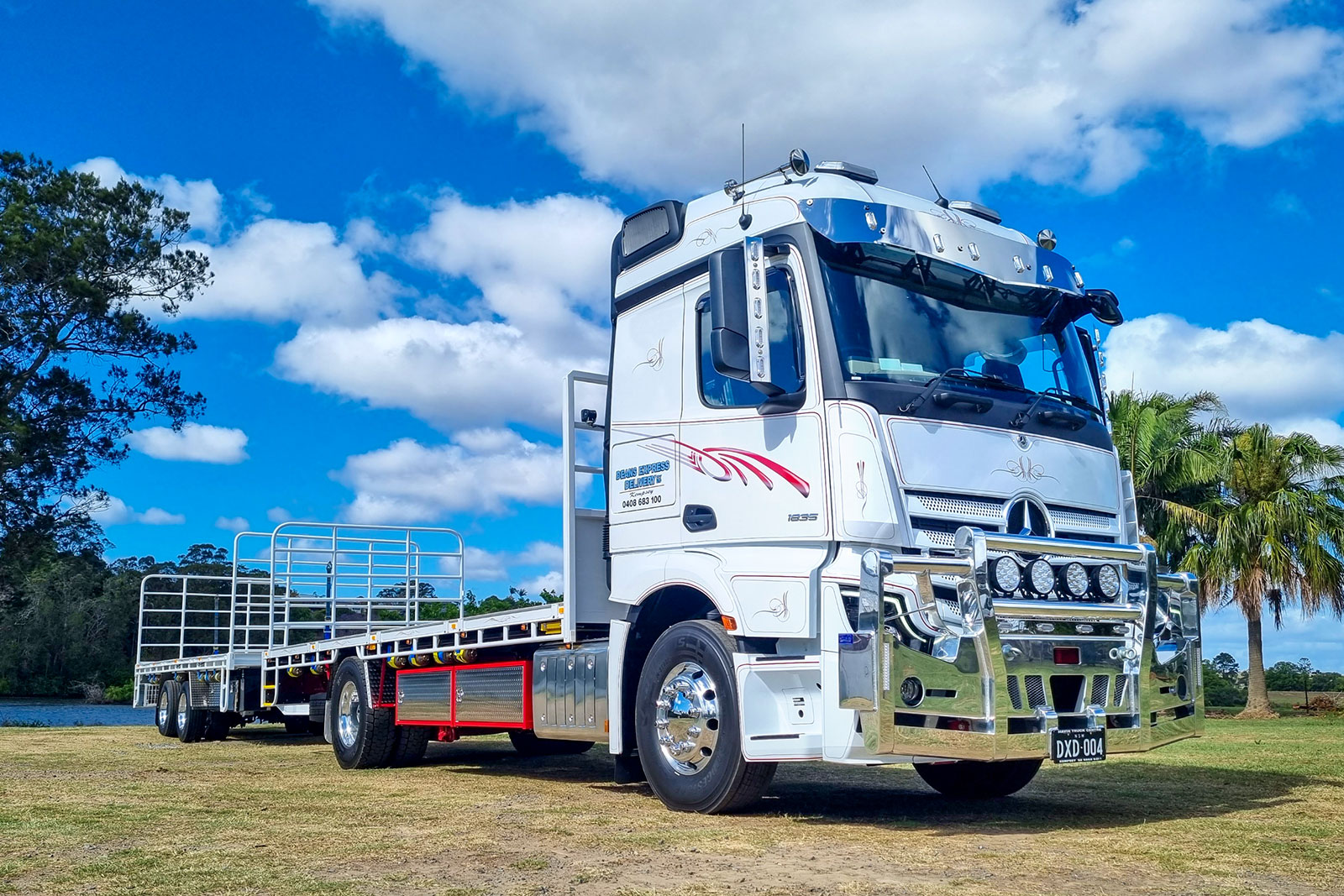 Deans Express Delivery have had a delivery from MTC – a new Mercedes Benz Actros – Mavin Truck ...