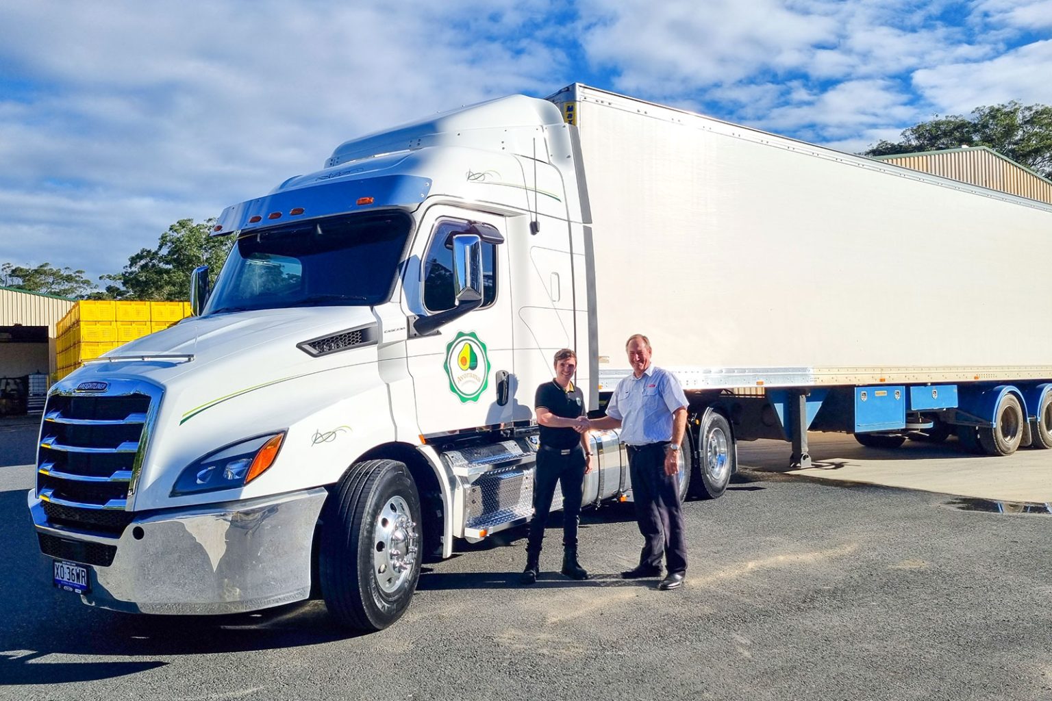 Another Freightliner Cascadia 116 from MTC joins the Avorama fleet ...